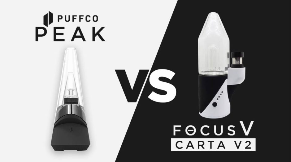 Puffco Peak VS Focus V Carta Comparison Review - Tools420